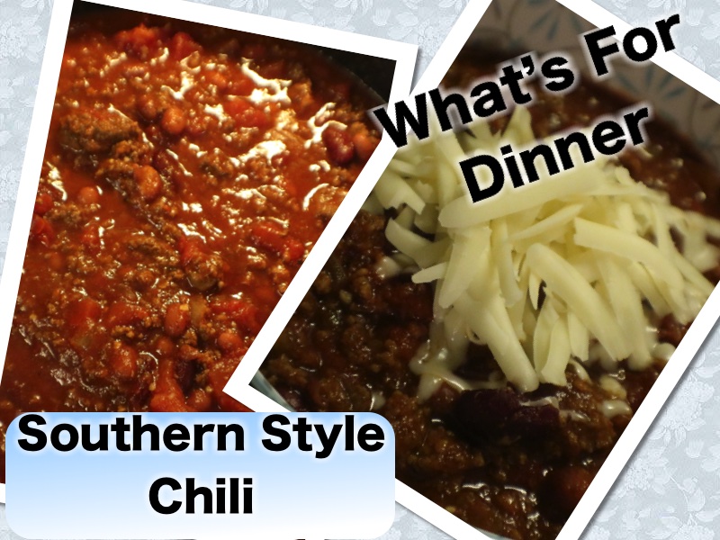 Southern Style Chili – The Southern Rustic